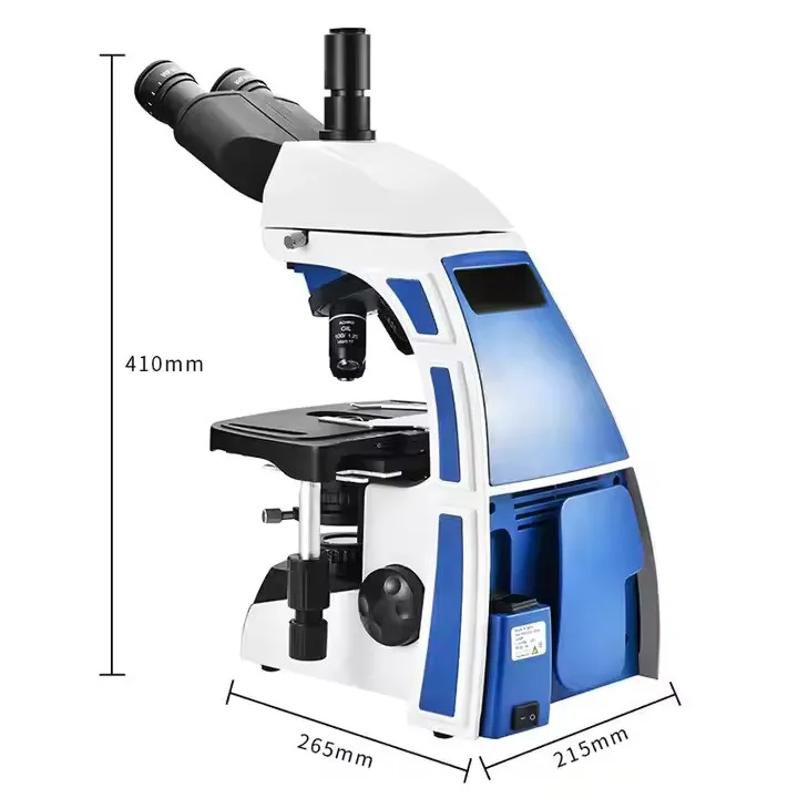 Stereo Trinocular Laboratory Microscope - High-Precision Stereo Imaging ...